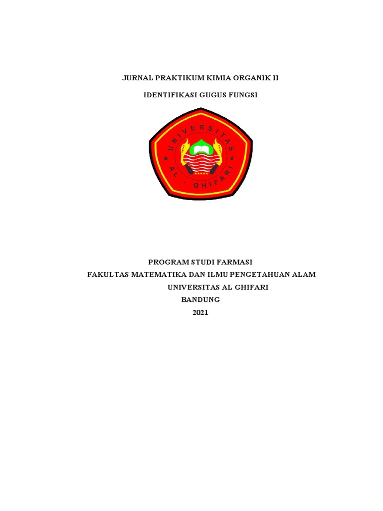 Identifikasi Gugus Fungsi Senyawa Organik | PDF