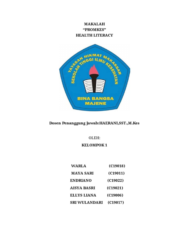 Health Literacy | PDF