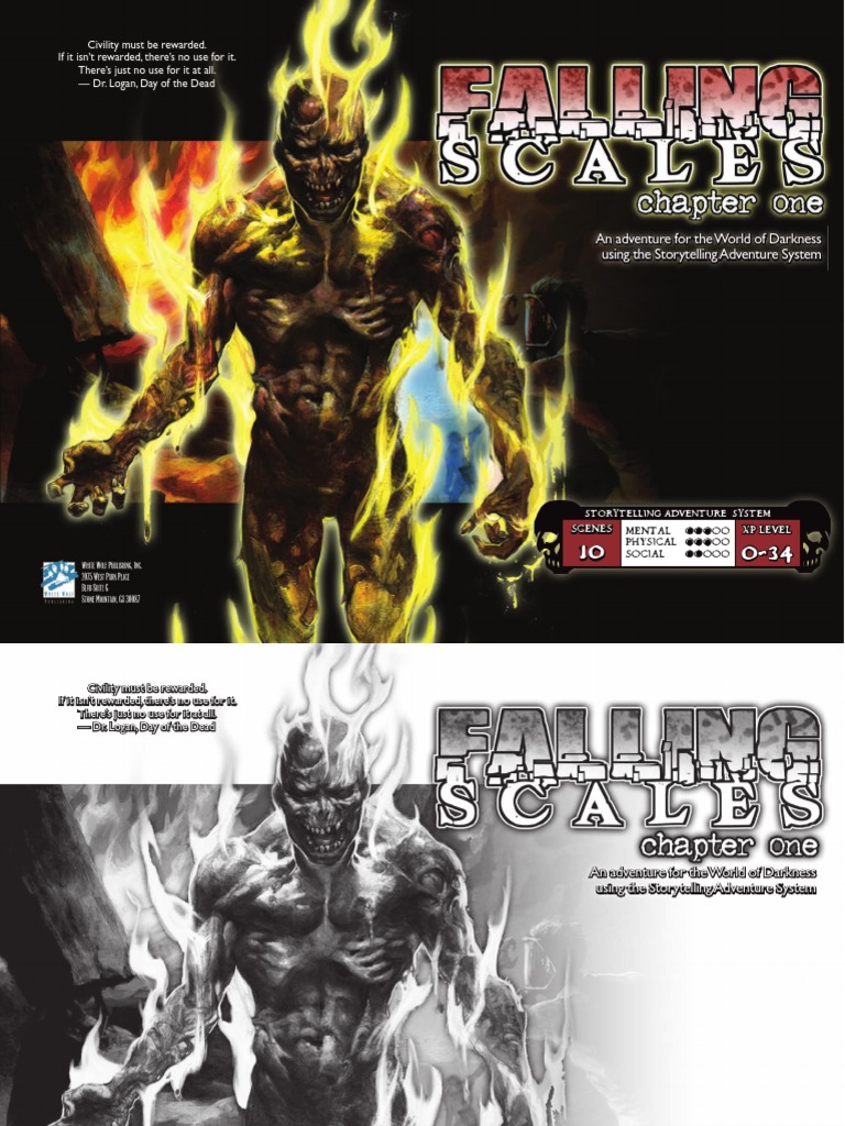 Falling Scales Chapter One - SAS - CoD | PDF | Werewolves