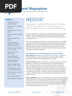 Magnaplate Brochure Nedox | PDF | Corrosion | Friction