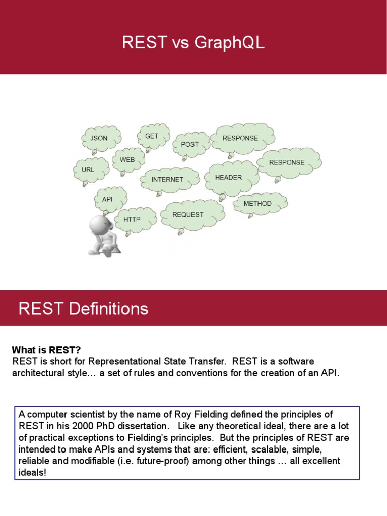 REST Vs GraphQL | PDF | Representational State Transfer | Hypertext Transfer Protocol