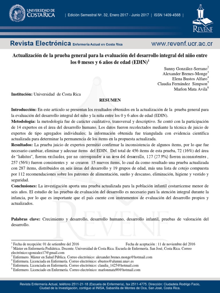 Actualización de La Prueba EDIN | PDF | Validez (Estadísticas) | Evaluación