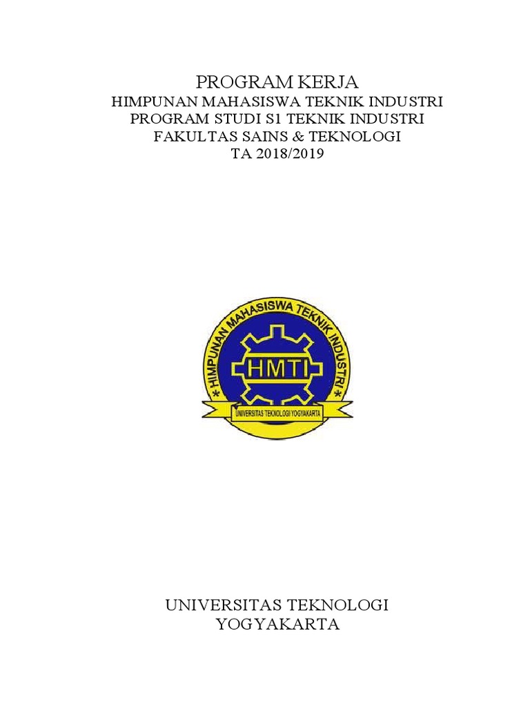 Template PROGRAM KERJA Workshop | PDF