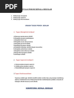 Program Kerja Tahunan Kepala Sekolah | PDF