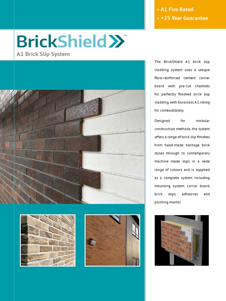 BrickShield A1 Brick Slip System | PDF | Brick | Chemical Product ...