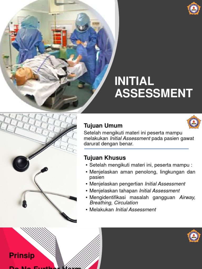Slide 5 Initial Assessment | PDF