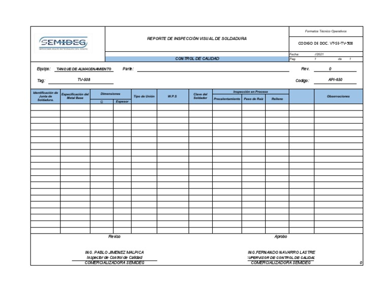Plantillas De Inspección De Soldadura Plantillas Y Utillajes: