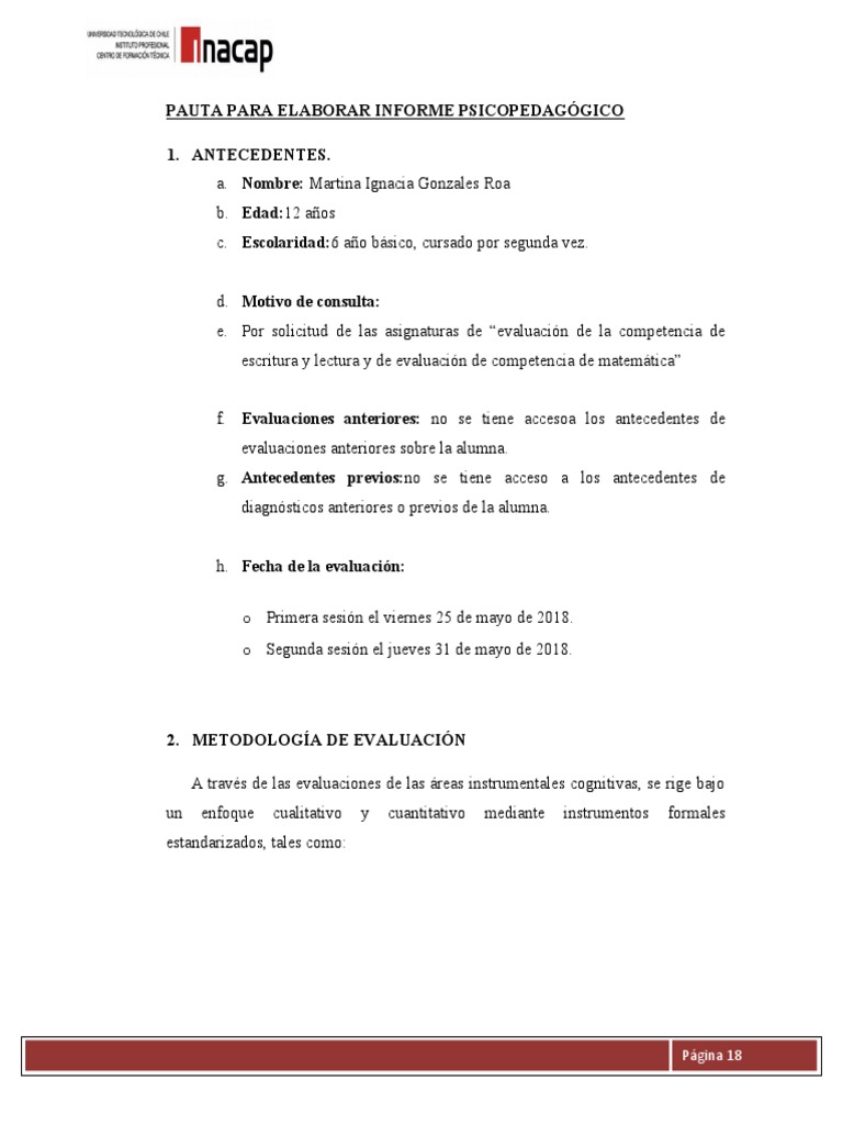 Informe Profe Amanda | PDF | Geometría | Oración (Lingüística)