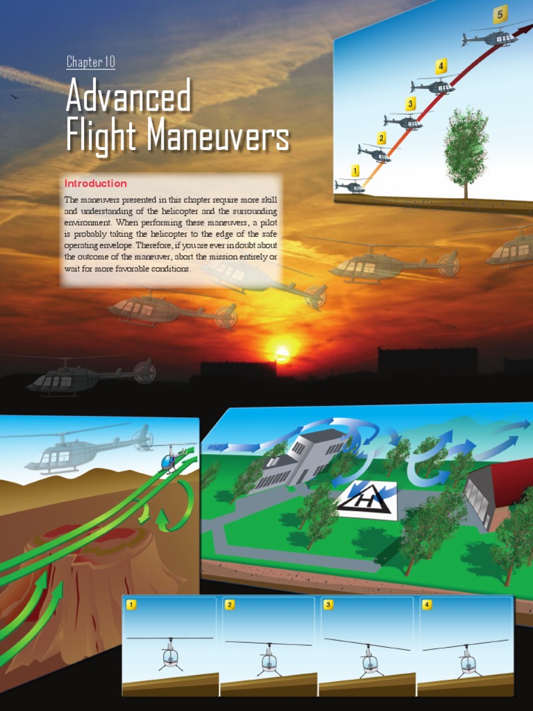 Advanced Flight Maneuvers | PDF | Helicopter | Takeoff