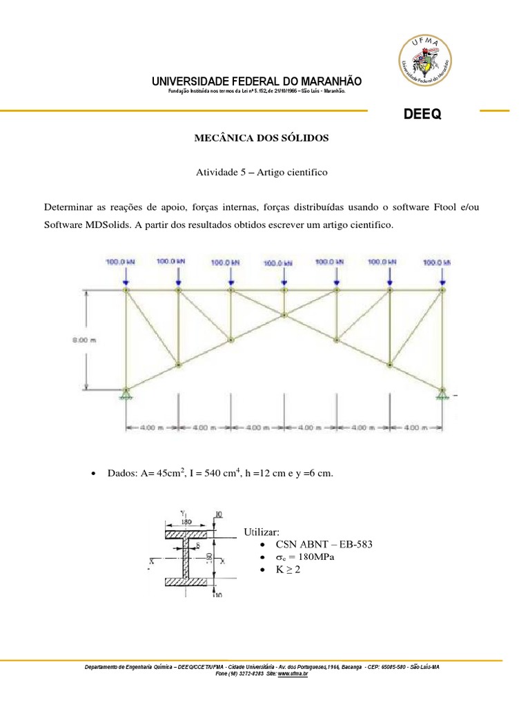 MecSol - Atividade N4 - Artigo Cientifico | PDF