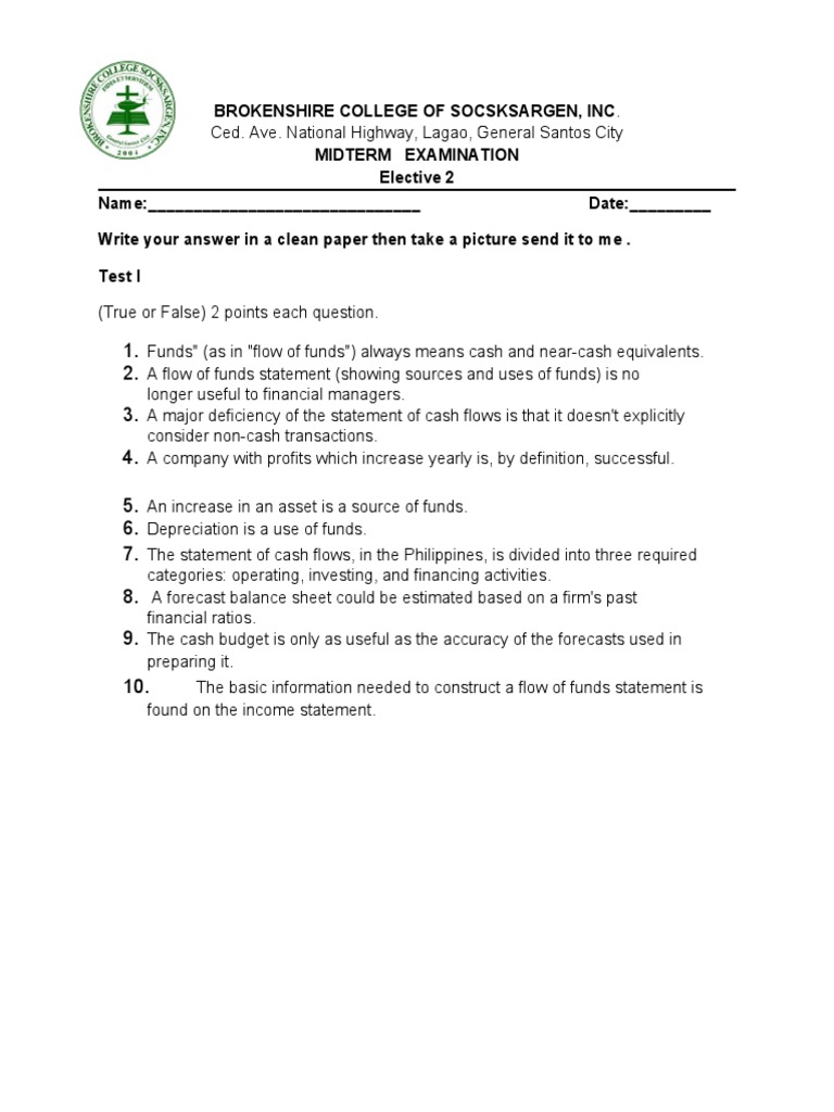 Elective 2 MIDTERM Exam | PDF | Career & Growth | Business