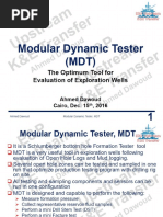 MDT Brochure | PDF | Pressure | Permeability (Earth Sciences)