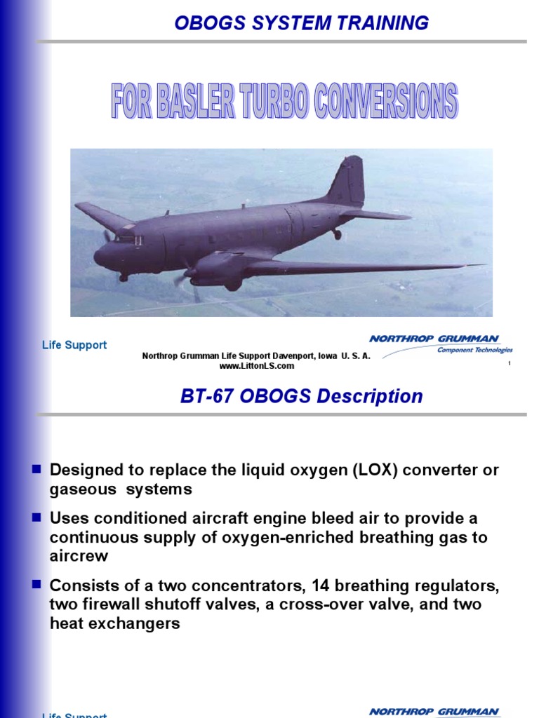 Obogs System Training: Life Support | PDF | Adsorption | Gas Technologies