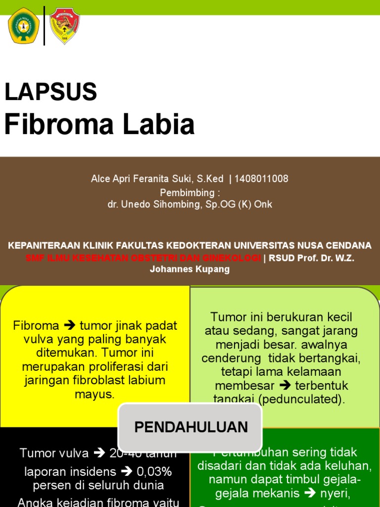 LAPORAN KASUS Fibroma Labia | PDF