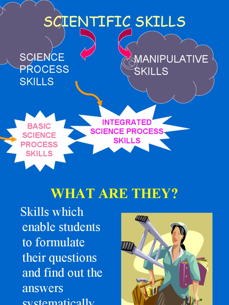 Scientific Skills: Science Process Skills Manipulative Skills | PDF ...
