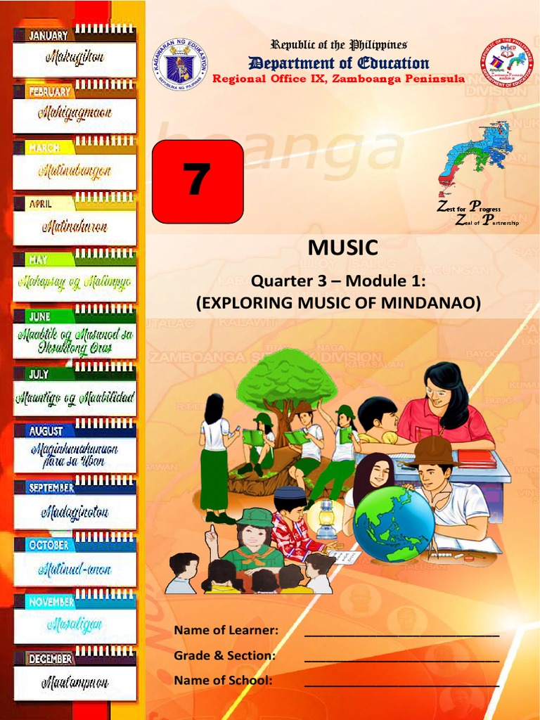 Exploring Mindanao Music: Module 1 | PDF | Musical Instruments ...