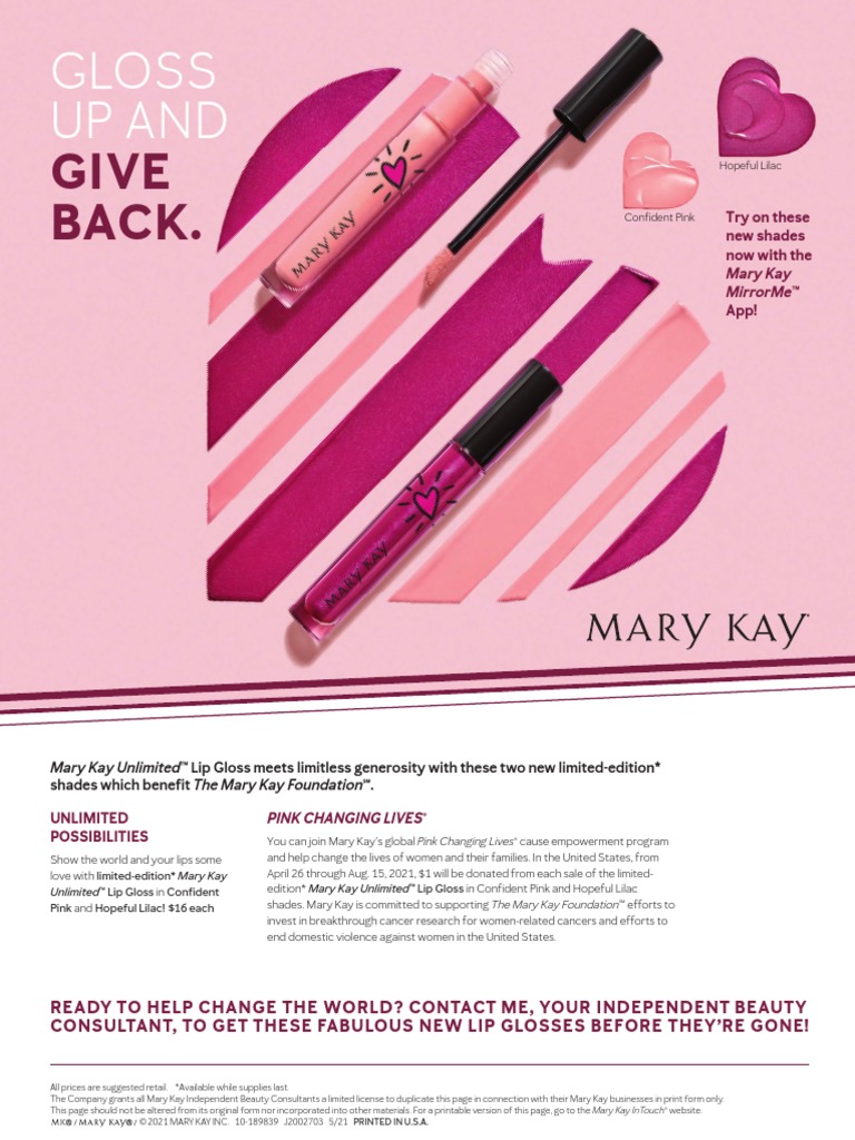 Lip Gloss Flier en Us | PDF | Business
