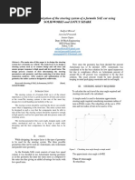 Calculations For The Anti Ackermann Steering Mechanism - BAJA Tutor | PDF