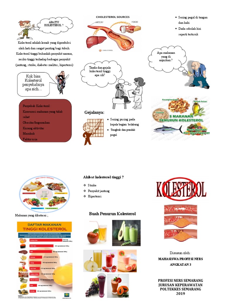 Leaflet Kolesterol | PDF