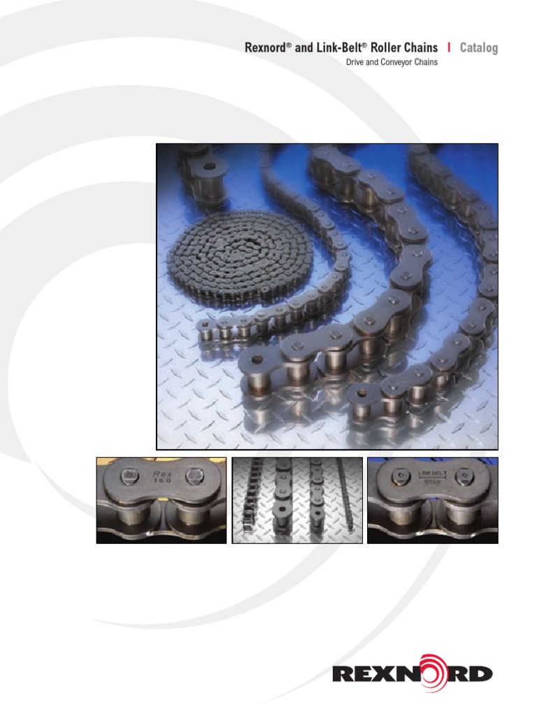Rex Linkbelt Roller Chain Sprockets Engrenagens | PDF | Supply Chain ...