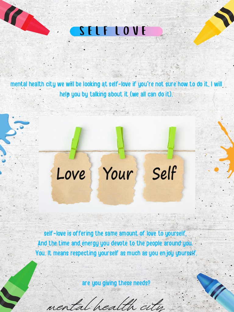 Self Love | PDF | Mental Health | Love