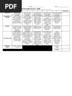 Volcano Model Rubric | PDF