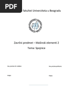 Lancani Prenosnici Snage Masinski Elementi II | PDF