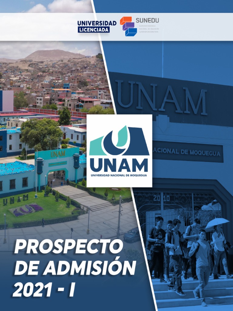 Prospecto Unam 2021 | PDF | Universidad | Prueba (evaluación)