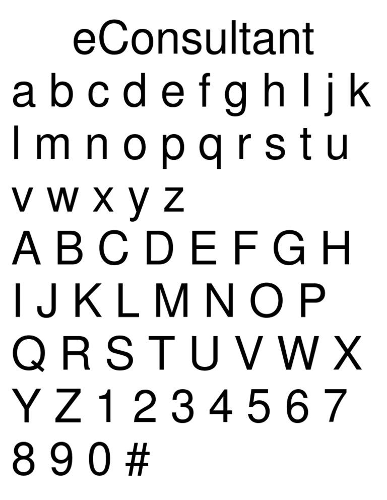 Econsultant Abcdefghijk Lmnopqrstu Vwxyz Abcdefgh Ijklmnop Qrstuvwx Y Z ...