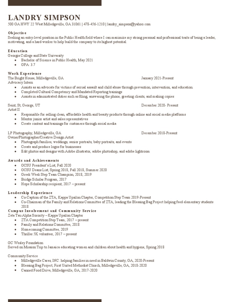 Final Resume | PDF
