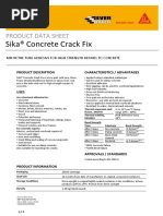 Sikagrout®-114 Sa: Product Data Sheet | PDF | Rust | Concrete