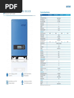Solax Inverter Datasheet Overview | PDF | Alternating Current ...