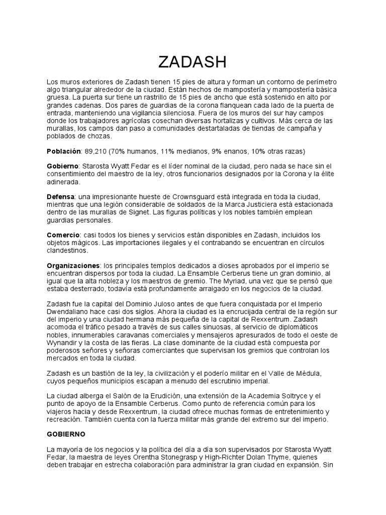 ZADASH | PDF | Herrero | Torre