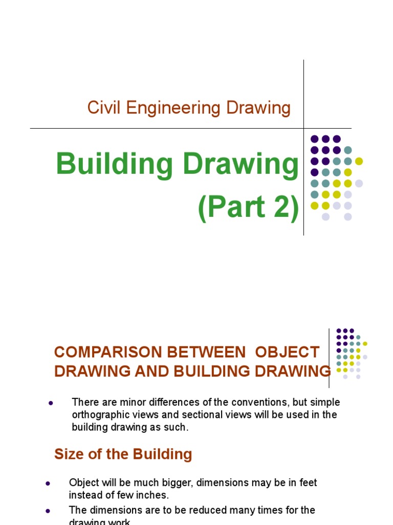 Building Drawing Part 2 | PDF | Architectural Design | Architecture