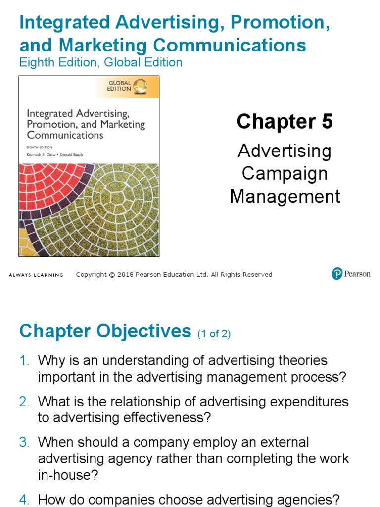 Integrated Advertising, Promotion, and Marketing Communications | PDF ...