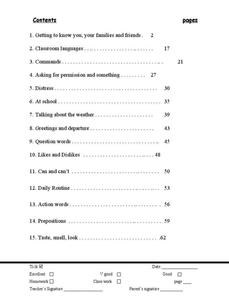 Tick Date | PDF | Homework | Teachers