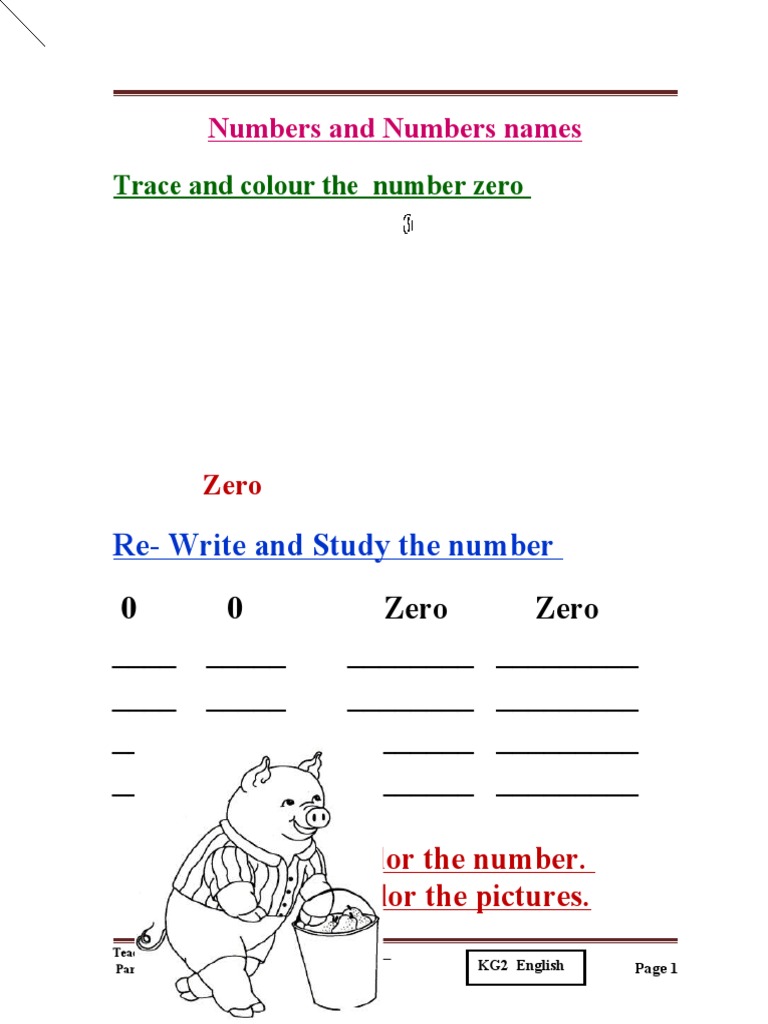 Maths For KG 2 | PDF | Graphic Design | Vision