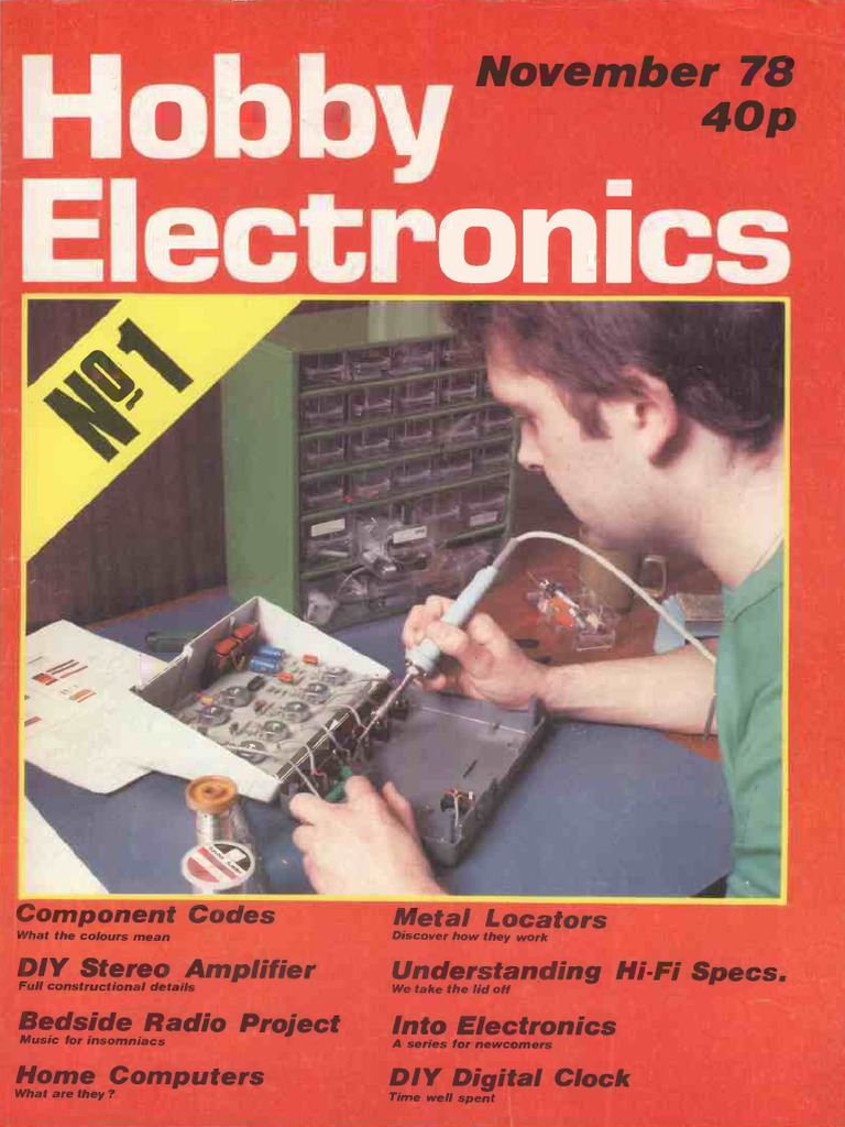 Hobby Electronics 1978 11 S OCR Vol 1 No 1 | PDF | Detector (Radio ...
