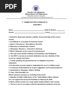 English 6 Module 3 Lesson 3 | PDF | Hyperlink | Reading Comprehension