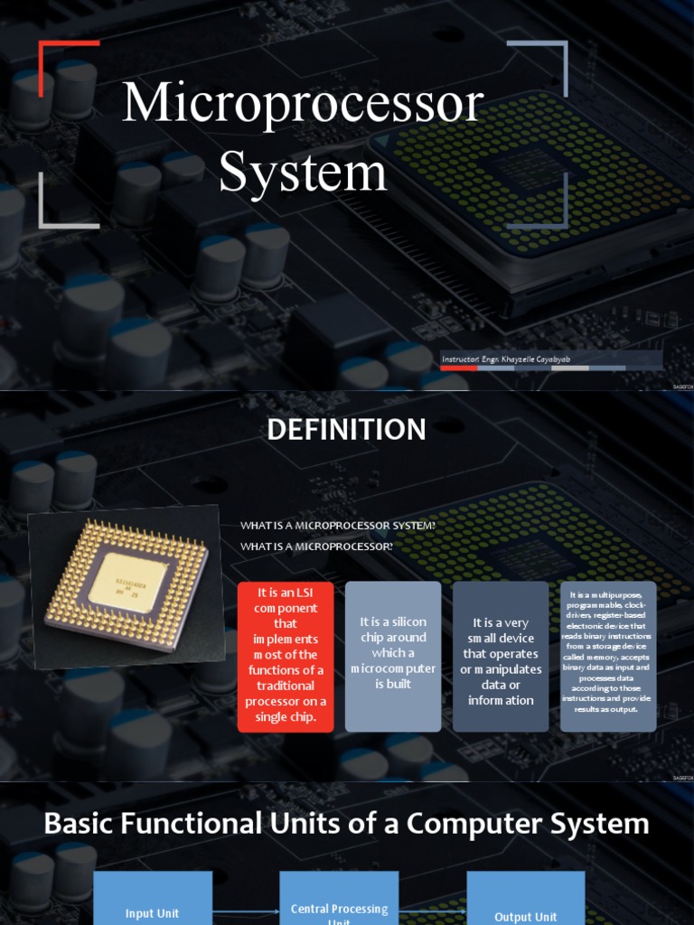 Understanding Microprocessor Systems: An Overview of Microprocessor ... Understanding Microprocessor Systems: An Overview of Microprocessor ...