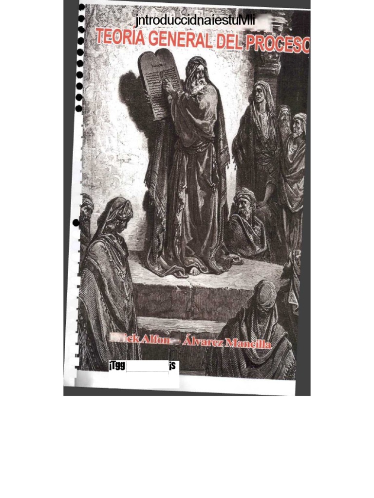 Teoria General Del Proceso 1 | PDF | Ley procesal | Sentencia (ley)