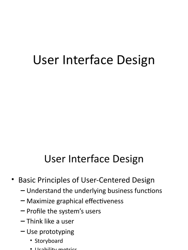 User Interface Design Lab | PDF | User Interface Design | User Interface