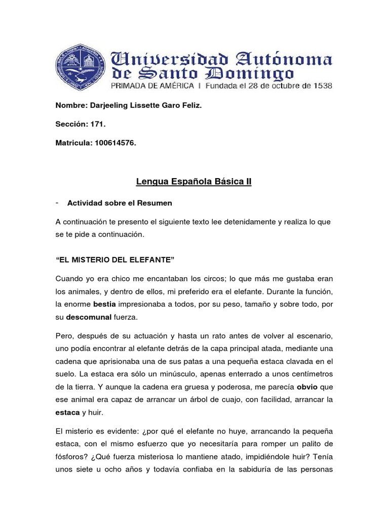 Let 012 Unidad III Ejercicio | PDF