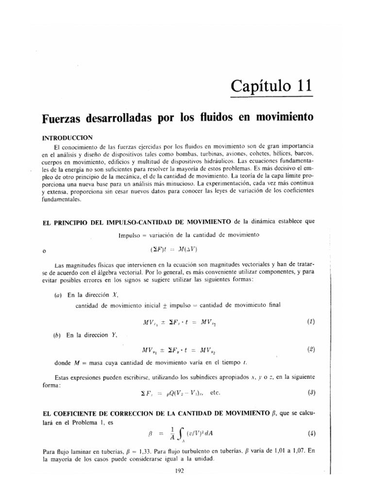 Cap 11 Cantidad de Mov - SCHAUM | PDF