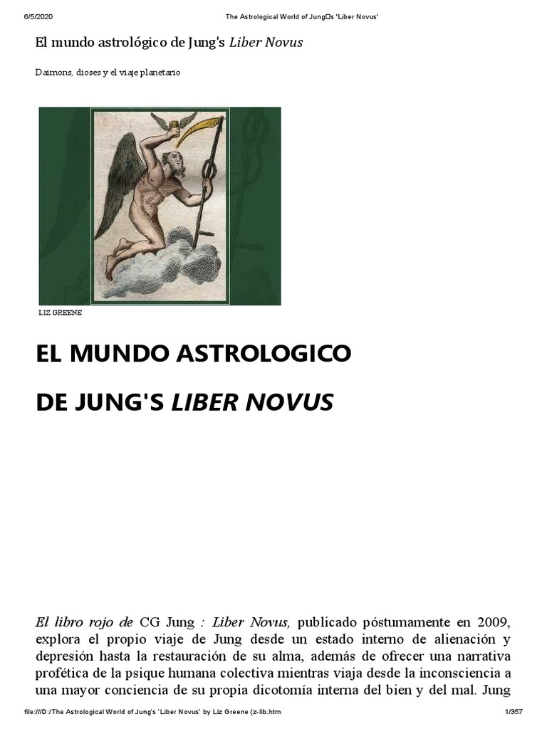 The Astrological World of Jung - S 'Liber Novus' | PDF | Carl Jung ...