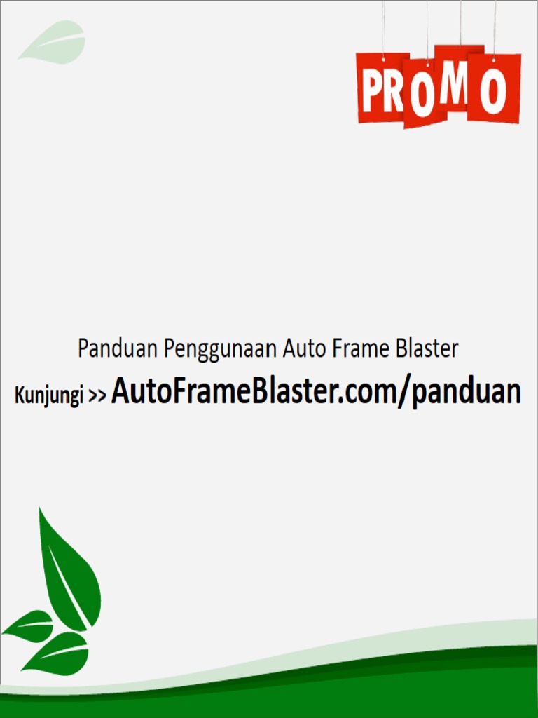 Auto Frame Blaster 1-50 | PDF