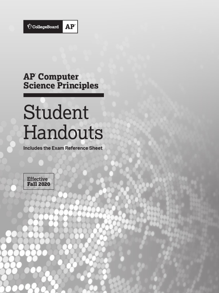 Ap CSP Student Task Directions | PDF | Computer Program | Programming