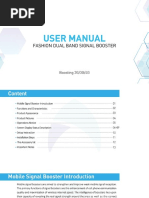 Virgin Media Booster Setup Guide | PDF | Electrical Connector | Wi Fi