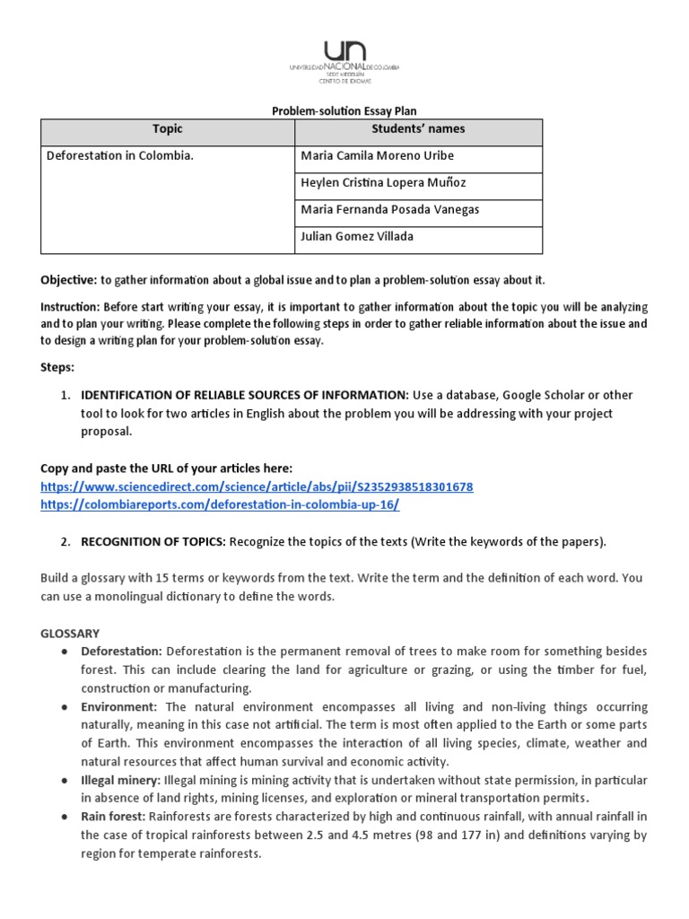 Level 3 - Task 1 - Group 8 | PDF | Rainforest | Forests
