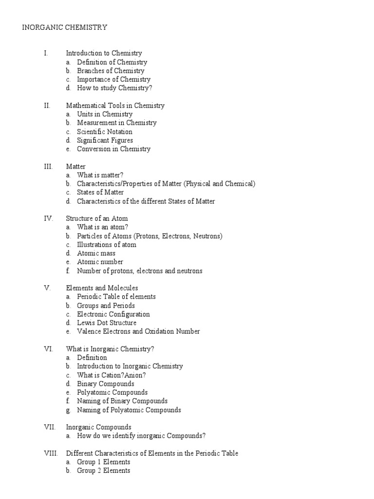 An Introduction to the Fundamental Concepts of Inorganic Chemistry | PDF